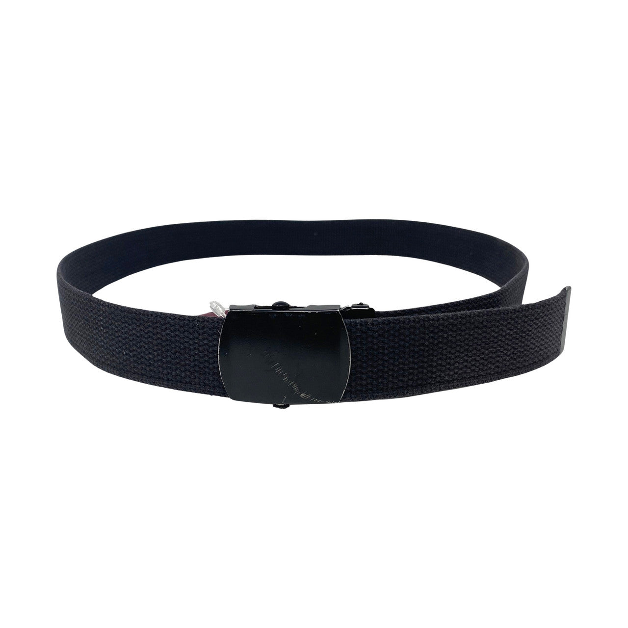Navy Box Buckle Belt